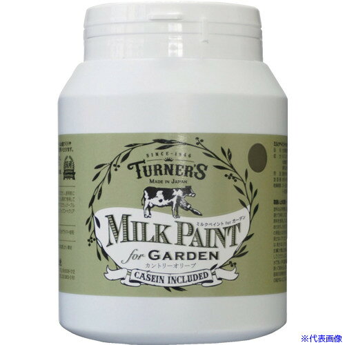 オレンジブック トラスコ中山　TRUSCOターナー ミルクペイントガーデンカントリーオリーブ450ML 〔品番:MKG45324〕[ 注番:2259392]特長●森永乳業のミルク原料を使用したペイントです。用途●屋外の木部用などに。仕様●色...