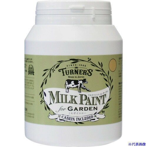 オレンジブック トラスコ中山　TRUSCOターナー ミルクペイントガーデンミモザイエロー450ML 〔品番:MKG45339〕[ 注番:2259403]特長●森永乳業のミルク原料を使用したペイントです。用途●屋外の木部用などに。仕様●色：ミ...