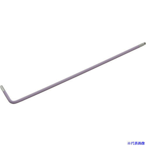 オレンジブック トラスコ中山　TRUSCOASH ロングボールポイント六角棒レンチ オーロライン 1.5mm 〔品番:AQU0150〕[ 注番:2259959]特長●各サイズごとに色分けされており、一目で使用寸法を確認することができます。●...