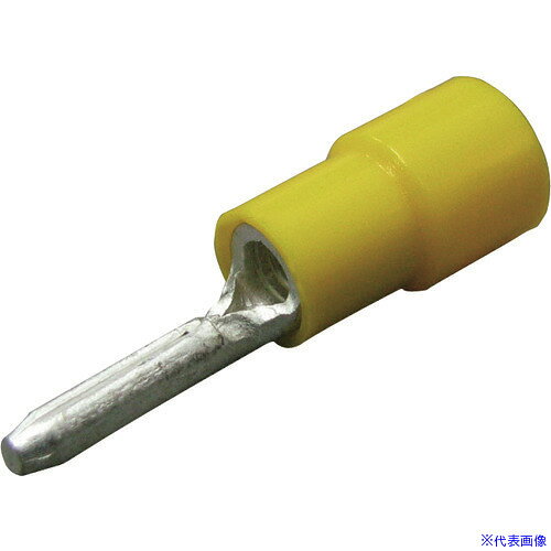 オレンジブック トラスコ中山　TRUSCOニチフ 環境配慮形絶縁被覆付 TC形(50個入) 〔品番:TMEXTC3.511SYEL〕[ 注番:2262382]特長●端子筒部に絶縁被覆があらかじめセットされています。●絶縁体形状:TME形は絶...