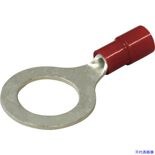 オレンジブック トラスコ中山　TRUSCOニチフ 環境配慮形絶縁被覆付圧着端子 R形(50P) 〔品番:TMEX1.2510WHI〕[ 注番:2262455]特長●端子筒部に絶縁被覆があらかじめセットされております。●絶縁体形状：TME形は...