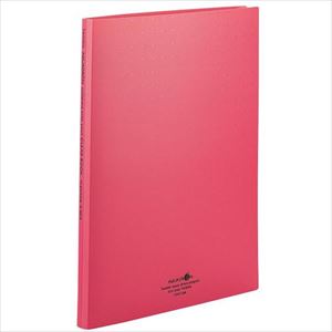 オレンジブック トラスコ中山　TRUSCOLIHIT クリヤーブック＜ポケット交換タイプ＞ 15P 赤 A4 〔品番:N50153〕[ 注番:2264772]特長●不透明タイプ表紙のAQUA　DROPsシリーズは360°回転のツイストリング...