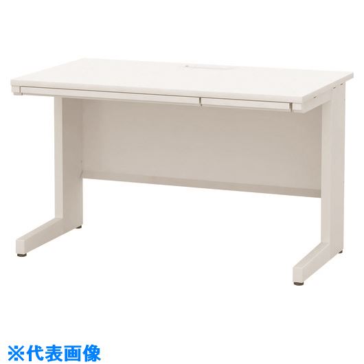 オレンジブック トラスコ中山　TRUSCOウチダ SCAENA/平デスク SSL087H(引出付) OW/PW 〔品番:51104210〕[ 注番:2267720]特長●コードホールを標準装備。経済性に優れたベーシックなシステムデスクです。...