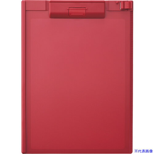 オレンジブック トラスコ中山　TRUSCOLIHIT クリップボード 赤 A4/E 〔品番:A977U3〕[ 注番:2267919]特長●片手で簡単にオープンしロックできるユニバーサルデザイン・クリップボードです。●クリップは開いた上体でス...