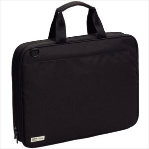 オレンジブック トラスコ中山　TRUSCOLIHIT キャリングバッグ(ワイドオープンタイプ) ブラック B4 〔品番:A758124〕[ 注番:2267996]特長●見やすく、取り出しやすいワイドオープン仕様です。●13インチのノートPC...