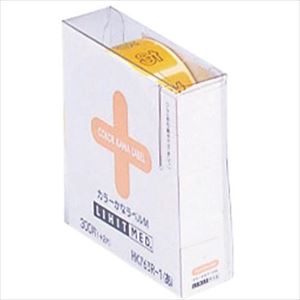 オレンジブック トラスコ中山　TRUSCOLIHIT カラーかなラベル M(ロールタイプ) あ 〔品番:HK763R1〕[ 注番:2272858]特長●カルテ管理や薬暦管理のシステムに対応したカラー分類のためのラベルです。用途●カルテ管理や...