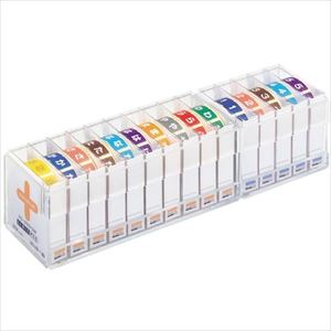 オレンジブック トラスコ中山　TRUSCOLIHIT カラーかなラベル M(ロールタイプ) 込み 〔品番:HK763R〕[ 注番:2272861]特長●カルテ管理や薬暦管理のシステムに対応したカラー分類のためのラベルです。用途●カルテ管理や...