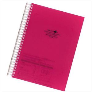 オレンジブック トラスコ中山　TRUSCOLIHIT ツイストノート＜超厚型＞ 赤 セミB5−29穴 〔品番:N16103〕[ 注番:2275869]特長●最大収容枚数150枚の保管用に適した大容量タイプが出ました。●リーフが最大150枚ま...