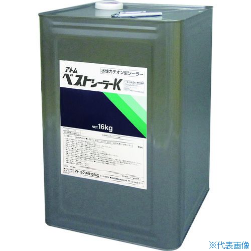オレンジブック トラスコ中山　TRUSCOアトミクス ベストシーラーK 16KG 〔品番:0000172403〕[ 注番:2280146]特長●基材に浸透したカチオン系ポリマー(+電荷)が、(一電荷)を帯びた基材と静電気的に引き合うことで、...