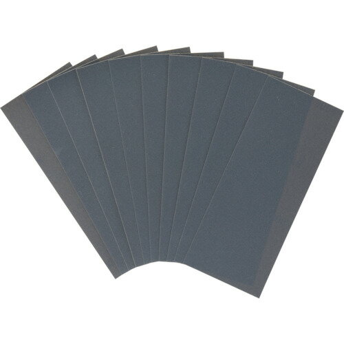 オレンジブック トラスコ中山　TRUSCOTRUSCO 1/3カットペーパー93X230 耐水 MIX 1S(袋)=10枚 〔品番:TP10SMIX〕[ 注番:2280477]特長●耐水性の紙ベースですので、水や油を使っての湿式研磨が可能で...