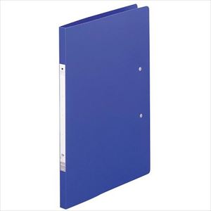オレンジブック トラスコ中山　TRUSCOLIHIT パンチレスファイル 青 A4(A3・2ツ折) 〔品番:G12208〕[ 注番:2282221]特長●綴じ具が左端に付いて大きなサイズの用紙も2ツ折りで収納可能です。●見開きでテスト用紙や...