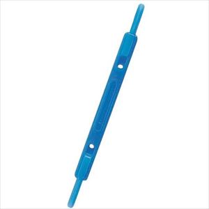 オレンジブック トラスコ中山　TRUSCOLIHIT ルーパーファスナー 青 〔品番:F18〕[ 注番:2283766]特長●簡単操作でしっかりとまる、綴じ厚15mmの樹脂製ペーパーファスナーです。仕様●脚間隔(mm)：80●収納数(枚)：...