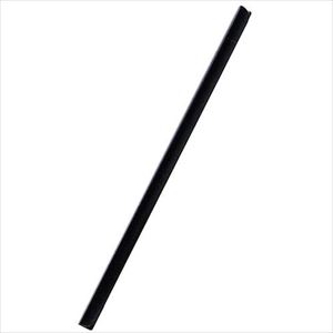 オレンジブック トラスコ中山　TRUSCOLIHIT スライドバー 黒 A4 〔品番:F3185.BLACK〕[ 注番:2283807]特長●スライドバーの両端がR形状だから出し入れがスムーズです。用途●穴あけせず書類をファイリングしたいと...