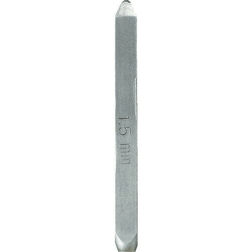オレンジブック トラスコ中山　TRUSCOTRUSCO バラ刻印 1.5mm F 〔品番:SKD15EF〕[ 注番:2285789]特長●彫りが深く、シャンクも太いため美しい文字が刻印され、非常に長持ちする刻印です。●先端は丁寧に研磨されて...