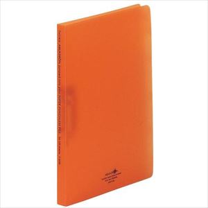 オレンジブック トラスコ中山　TRUSCOLIHIT スーパーパンチレスファイル 橙 A4 〔品番:F50304〕[ 注番:2286949]特長●キラキラ光る水玉をイメージしたAQUA　DROPsシリーズです。●軽い力で開閉し、書類をしっか...