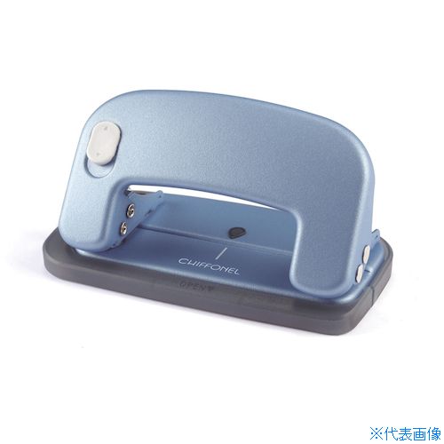 オレンジブック トラスコ中山　TRUSCOMAX パンチ シフォネル(穴あけ12枚)ブルー 〔品番:DP90214〕[ 注番:2290050]特長●指紋汚れのつきにくい、シフォン生地のようなさらさら感触の小型パンチです。●滑らかに動き、反り...