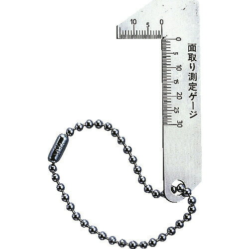 オレンジブック トラスコ中山　TRUSCOTRUSCO 面取測定ゲージ 〔品番:TG15C〕[ 注番:2295946]特長●旋盤・単能盤・ターレット盤作業での加工物の外周面取り測定ができます。●フライス盤・ボール盤作業での立方体の各面取り、...