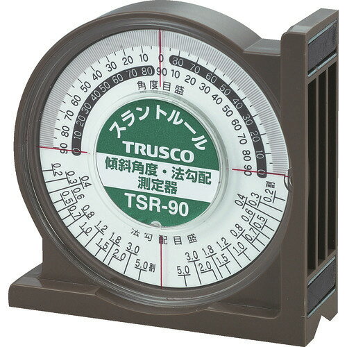 オレンジブック トラスコ中山　TRUSCOTRUSCO スラントルール 〔品番:TSR90〕[ 注番:2297299]特長●V溝・強力マグネット付です。用途●配管・排水工事・鉄骨構造物などの角度・勾配を必要とする作業全般に。仕様●長さ(mm...