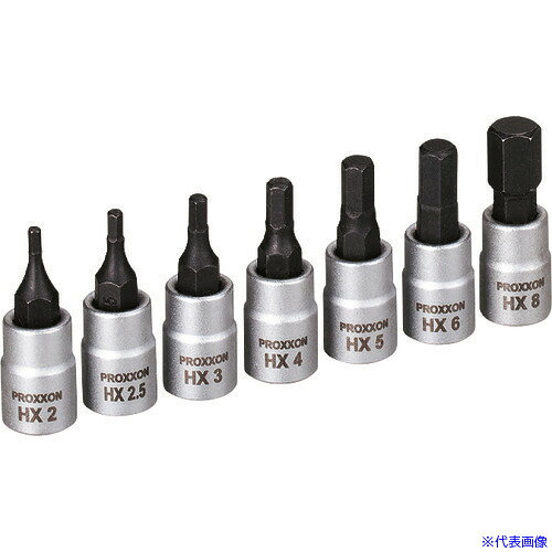 オレンジブック トラスコ中山　TRUSCOPROXXON ヘックスビットソケット7点セット 1/4 〔品番:83653〕[ 注番:2321146]特長●表面仕上：下地に二層のニッケルクロームと最終仕上げはマットクロームが施されています。●レ...
