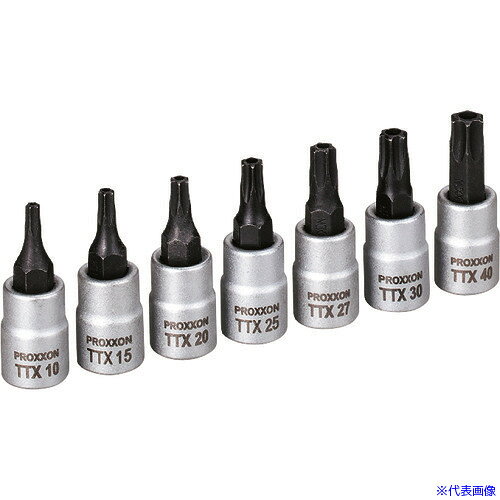 オレンジブック トラスコ中山　TRUSCOPROXXON トルクス[[R下]]ビットソケット7点セット 1/4 〔品番:83654〕[ 注番:2321204]特長●表面処理として、下地に二層のニッケルクロームと最終仕上げにマットクロームが施...