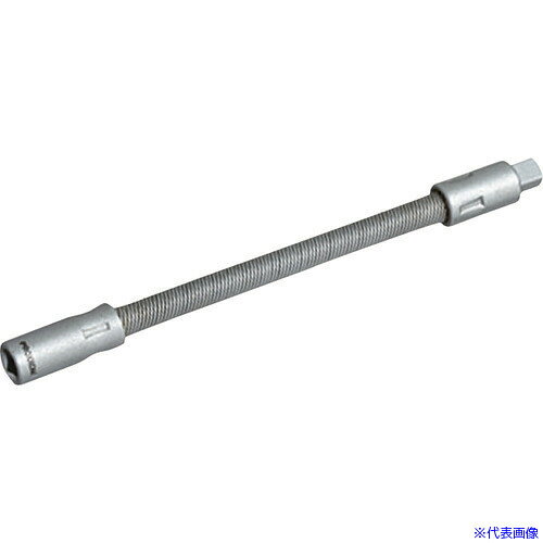 オレンジブック トラスコ中山　TRUSCOPROXXON フレキシブルエクステンションバー150mm 1/4 〔品番:83705〕[ 注番:2321210]特長●収縮が少なく、より精度の高い加工が可能な冷間鍛造技術によって製造されたソケット...