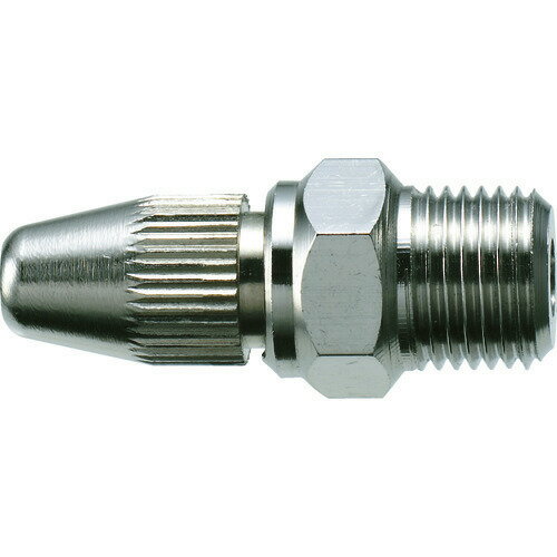 オレンジブック トラスコ中山　TRUSCOTRUSCO エアダスター 空気流量調節ノズル 〔品番:TD18RN〕[ 注番:2321807]特長●ノズルの根元で空気量を調節できます。●空気流量調節範囲は5〜100%です。用途●エアダスター用ノ...