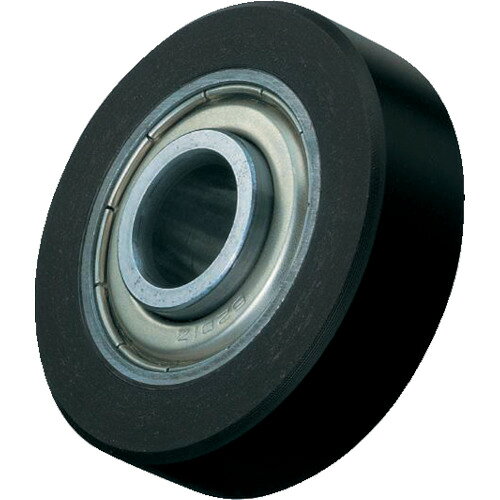 オレンジブック トラスコ中山　TRUSCOTRUSCO ベストローラー 重荷重用 Φ50 両側突出タイプ 〔品番:BRH50VV〕[ 注番:2338017]特長●ベアリングとウレタンゴムを一体化し、はく離を防止しています。●静音性と耐久性に...