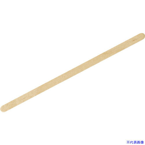 オレンジブック トラスコ中山　TRUSCO大黒 木製マドラー 無地 100本入 〔品番:377304〕[ 注番:2371261]特長●使い捨てタイプです。●環境にやさしい木製です。●可燃物として処分が可能です。用途●コーヒー等のマドラーとし...