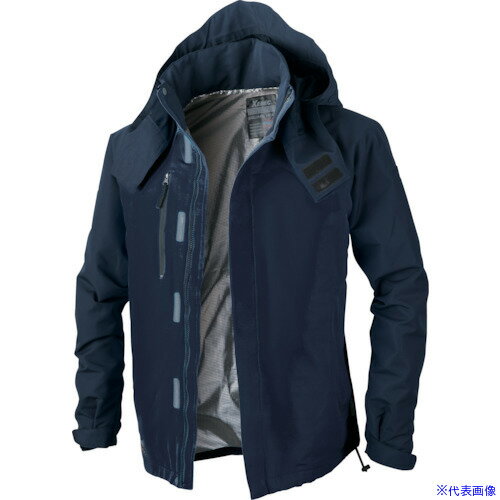 オレンジブック トラスコ中山　TRUSCOXEBEC 232アルミ蓄熱ブルゾン 紺 LL 〔品番:23210LL〕[ 注番:2372932]特長●保温性の高いアルミ箔プリントを裏地に採用しています。●吸湿発熱機能綿で、暖かさを持続します。用...