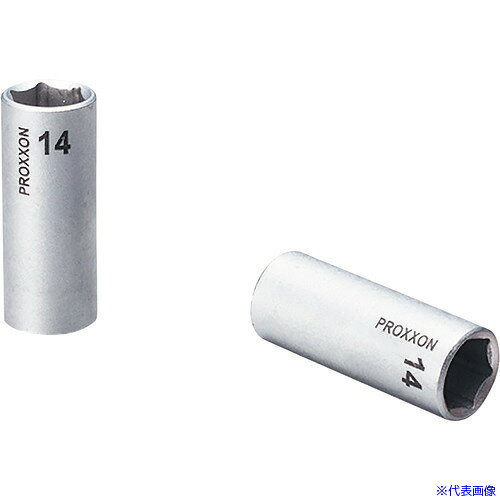 オレンジブック トラスコ中山　TRUSCOPROXXON ディープソケット1/4(6角タイプ) 14mm 〔品番:83779〕[ 注番:2393126]特長●表面仕上：下地に二層のニッケルクロームと最終仕上げはマットクロームが施されています...