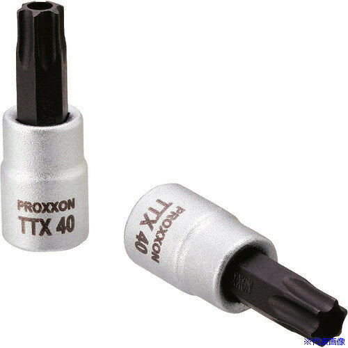 オレンジブック トラスコ中山　TRUSCOPROXXON トルクス[[R下]]ビットソケット いじり止め穴付 TTX40 〔品番:83764〕[ 注番:2393201]特長●表面仕上：下地に二層のニッケルクロームと最終仕上げはマットクローム...