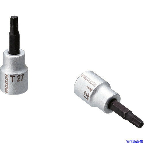 オレンジブック トラスコ中山　TRUSCOPROXXON トルクス[[R下]]ビットソケット3/8 T27 〔品番:83586〕[ 注番:2393206]特長●表面仕上：下地に二層のニッケルクロームと最終仕上げはマットクロームが施されていま...