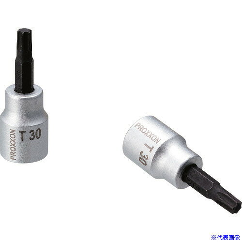 オレンジブック トラスコ中山　TRUSCOPROXXON トルクス[[R下]]ビットソケット3/8 T30 〔品番:83587〕[ 注番:2393207]特長●表面仕上：下地に二層のニッケルクロームと最終仕上げはマットクロームが施されていま...