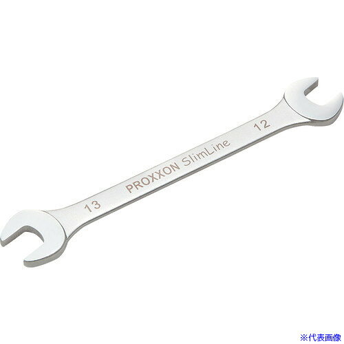 オレンジブック トラスコ中山　TRUSCOPROXXON 両口スパナ 12×13mm 〔品番:83836〕[ 注番:2394538]特長●31CrV3を原材料としたスパナは薄さと耐久性を持ち、深く刻まれたレーザーマーキングが施され素早く直観...