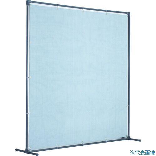 オレンジブック トラスコ中山　TRUSCOTRUSCO 火花用衝立 単体型 2000XH2000 固定足タイプ 〔品番:YK2020〕[ 注番:2428571]特長●シート材質は、耐炎繊維織物および、シリコン片面加工による、スパッタシートJ...