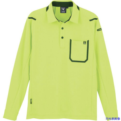 オレンジブック トラスコ中山　TRUSCOジーベック 長袖ポロシャツ6195-84-3L 〔品番:6195843L〕[ 注番:2448898]特長●透けにくく、吸汗速乾性に優れた素材を使用し、台衿仕様の印象の良いデザインです。用途●作業全般...
