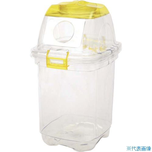 オレンジブック トラスコ中山　TRUSCOコンドル 透明エコダスター #35 カン用 イエロー 〔品番:TPDR35Y〕[ 注番:2456210]特長●透明ボディで分別意識を高めるリサイクル材使用のダスターです。仕様●間口(mm)：336●...