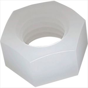 オレンジブック トラスコ中山　TRUSCOコノエ 六角ナット PVDF M3 〔品番:NT1PVDF3〕[ 注番:2475757]特長●フッ素系樹脂としての優れた性能と汎用樹脂並みの成形加工性をもつバランスのとれたエンジニアリングプラスチッ...