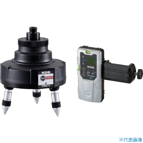 オレンジブック トラスコ中山　TRUSCOKDS トラッキングベースセット 〔品番:TRC1SET〕[ 注番:2501265]特長●お手持ちのレーザーを追尾ユニットにすることができます。●一人で簡単に地墨合わせが行えます。●専用受光器を置い...