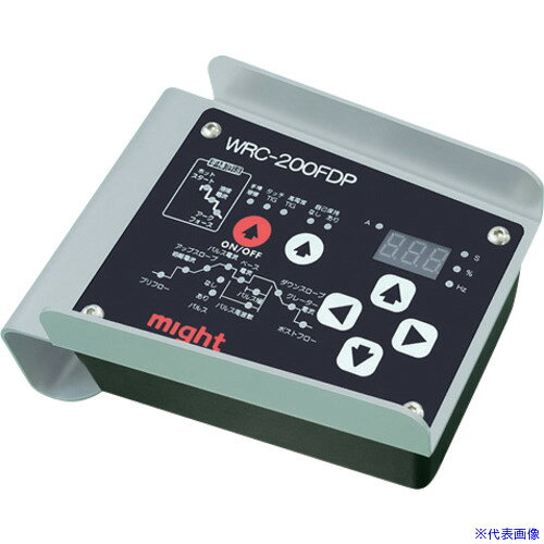 オレンジブック トラスコ中山　TRUSCOマイト MT-200FDP用 リモコン (ワイヤレスタイプ) 〔品番:WRC200FDP〕[ 注番:2503420]特長●ワイヤレスタイプ用途●TIG溶接機本体と同期させ、遠隔調整に使用する仕様仕様...