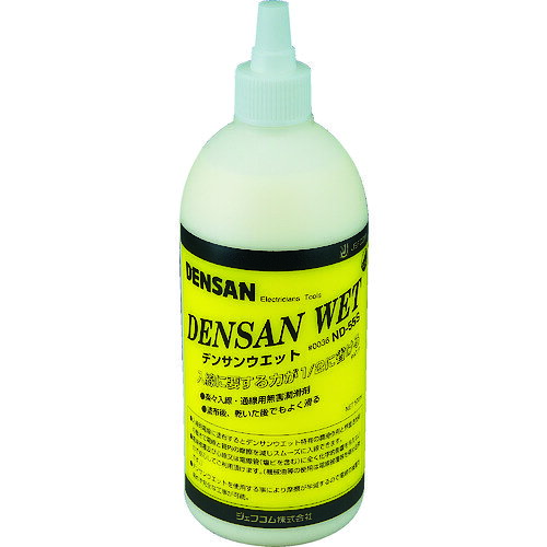 オレンジブック トラスコ中山　TRUSCODENSAN ウェット0.5L 〔品番:ND55S〕[ 注番:2508532]特長●塗布後、乾いた後でもよく滑る通線用無害潤滑剤です。●液状タイプです。●ノンシリコンタイプです。用途●ケーブルの入線...