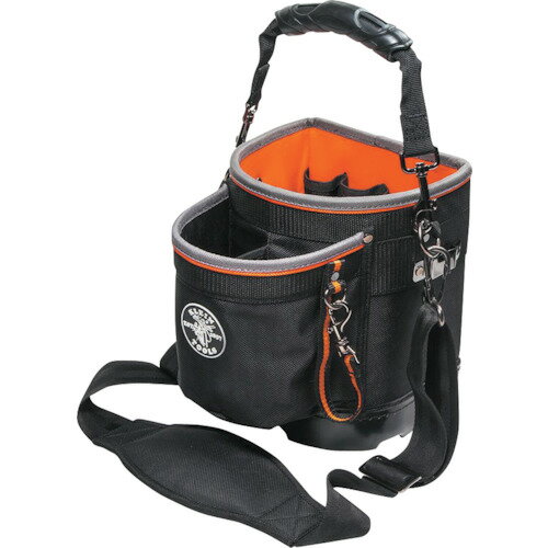 オレンジブック トラスコ中山　TRUSCOKLEIN ショルダーポーチ TradesmanPro 14ポケット 〔品番:55419SP14〕[ 注番:2513025]特長●バッグ本体はバリスティックウィーブ素材を採用しており耐久性に優れてい...