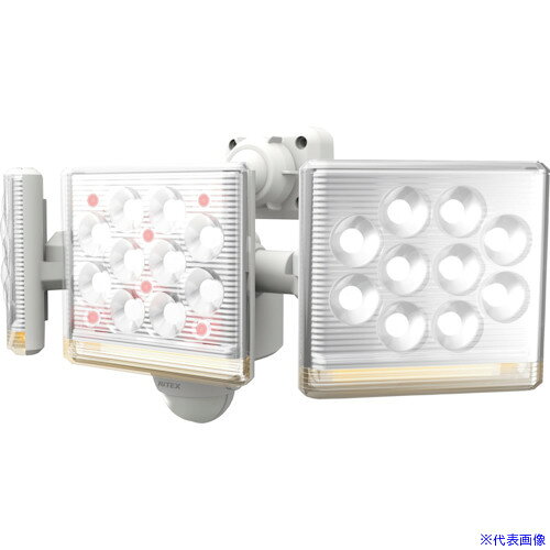 オレンジブック トラスコ中山　TRUSCORITEX 12W3灯 フリーアーム式 LEDセンサーライト リモコン付 〔品番:LEDAC3045〕[ 注番:2514032]特長●様々な設定をリモコンで遠隔操作できるセンサーライト(明るい白色灯...
