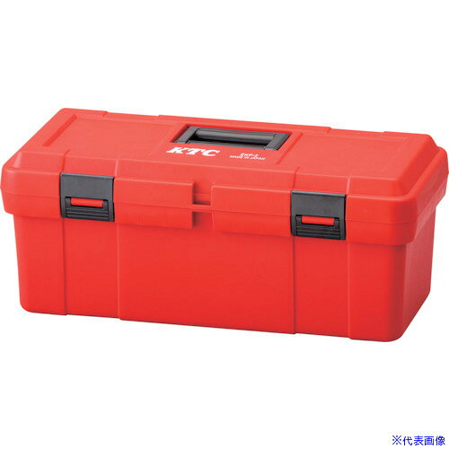 オレンジブック トラスコ中山　TRUSCOKTC 樹脂製工具箱 プラハードケース レッド 間口530×奥行253×高さ220mm 〔品番:EKP2〕[ 注番:2514611]特長●衝撃性・耐久性に優れた樹脂材料を使用し、適切なリブ配置により...