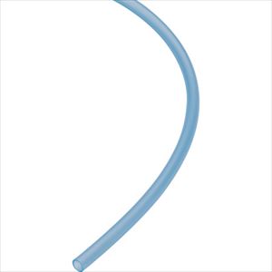 オレンジブック トラスコ中山　TRUSCOPISCO フッ素樹脂(PFA)チューブ クリアブルー 10×7.5 100M 〔品番:SFT1075100CB〕[ 注番:2517818]特長●優れた耐薬品性、耐熱性、耐候性です。●高度な内面平滑...