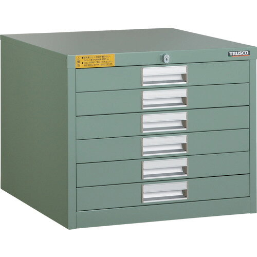 オレンジブック トラスコ中山　TRUSCOTRUSCO LVE型キャビネット 500X550XH420 引出6段 〔品番:LVE425〕[ 注番:2523825]特長●引き出しはオールロック機構です。仕様●間口(mm)：500●奥行(mm)...
