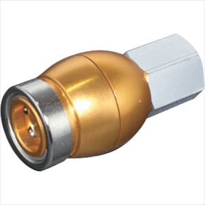 オレンジブック トラスコ中山　TRUSCOヤマト デザインカップリング BDK22−SF−GO 〔品番:BDK22SFGO〕[ 注番:2524962]特長仕様●最高使用圧力(MPa)：1.0●取付サイズ：Rc1/4●色：イエロー●接続ねじ部...