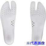オレンジブック トラスコ中山　TRUSCOMARUGO 足袋屋の中敷その一 ホワイト S 〔品番:TABIINSOLE1WHS〕[ 注番:2525033]特長●カカト衝撃吸収材付きの地下足袋専用高機能インソールです。仕様●色：22.5〜24...
