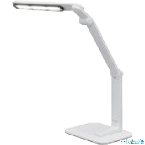 オレンジブック トラスコ中山　TRUSCOIRIS 531445 LEDデスクライト 302タイプ LDL-302-W 〔品番:LDL302W〕[ 注番:2526665]特長●折りたためるスマートデザインで収納に便利です。●まぶしさガード採...