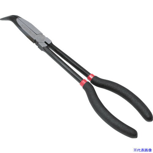 オレンジブック トラスコ中山　TRUSCOアストロプロダクツ ロングノーズプライヤー45° LN339 〔品番:2002000033390〕[ 注番:2538087]特長●狭く奥まった場所でも使用できるよう、くわえ部に45°の角度をつけた、...